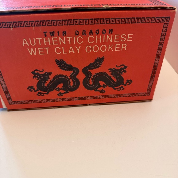 Twin Dragon | Dining | Authentic Rare Twin Dragon Chinese Wet Clay ...